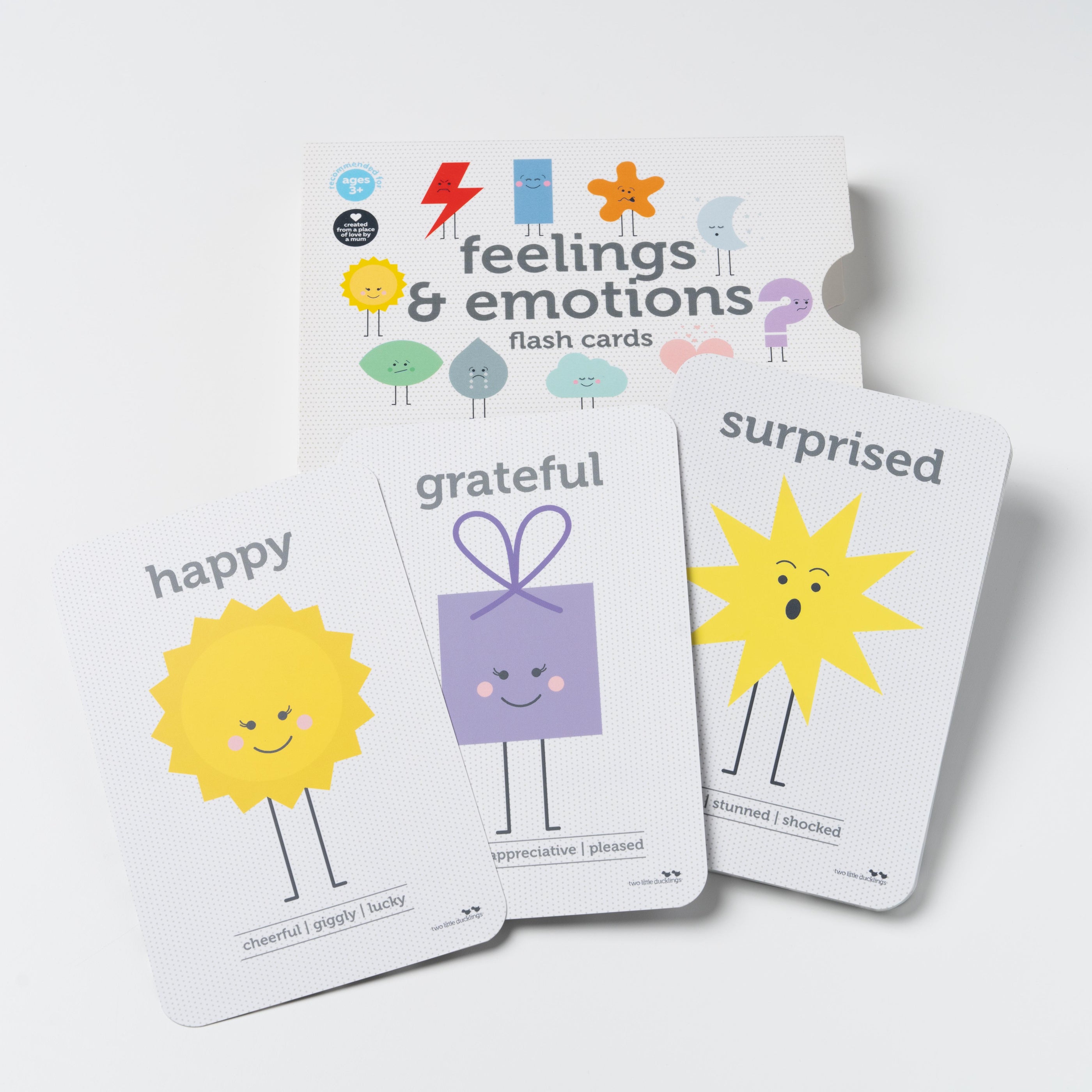 Two Little Ducklings Feeling and Emotion Cards for Children — The OT Store