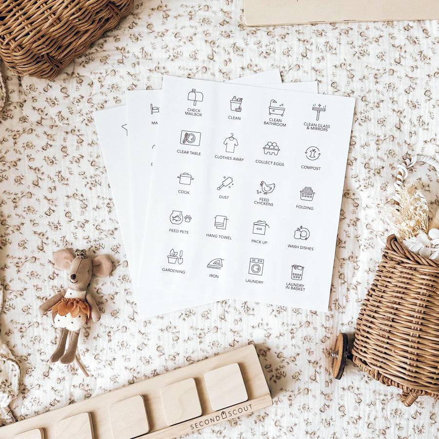 Second Scout Tile Labels - Responsibilities Pack — The OT Store
